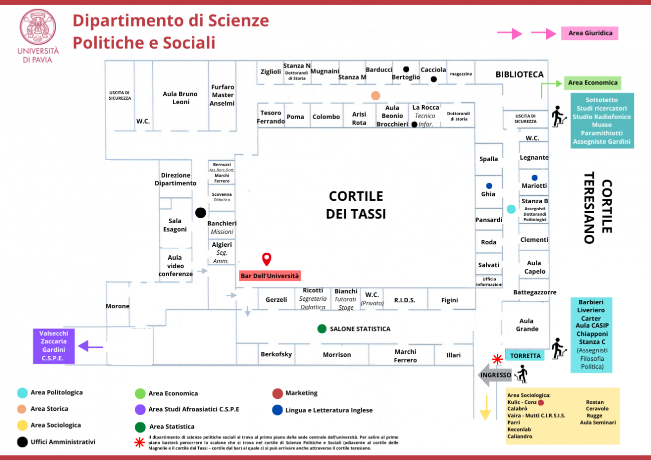 Where are we? | Department of Political and Social Sciences